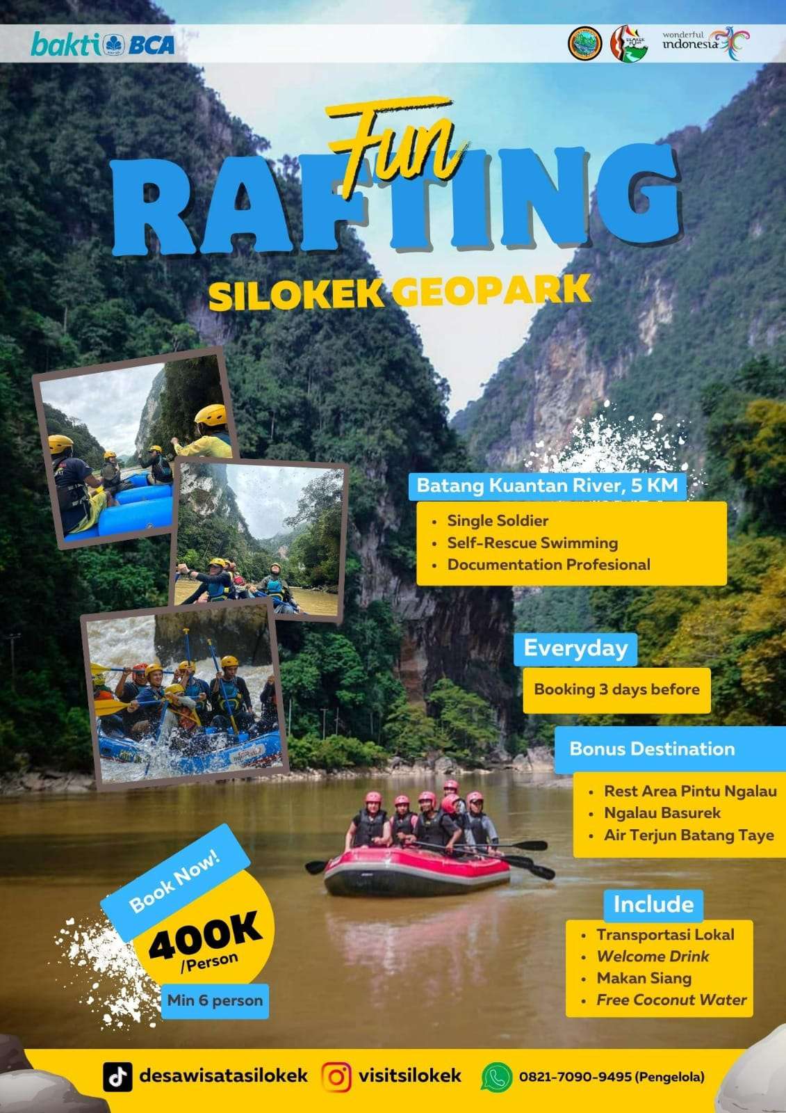 Fun Rafting Batang Kuantan Silokek | Atourin
